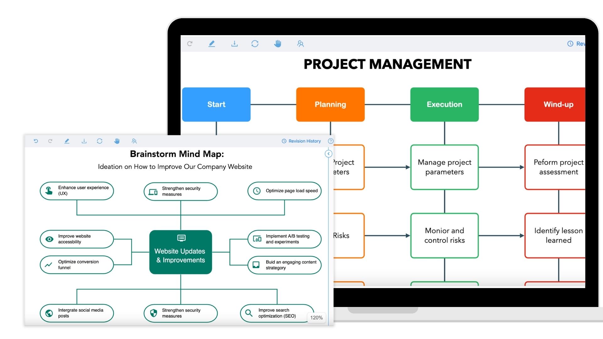 Wireframes for Education - Mocky