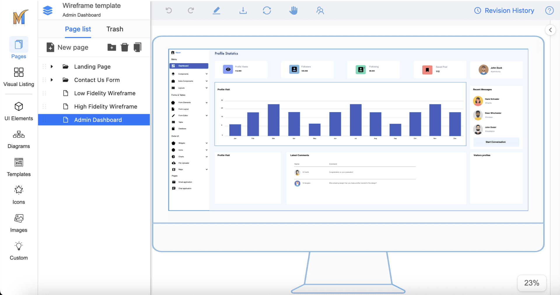 7 Popular Easily Customizable Wireframe Templates That You Must Know ...