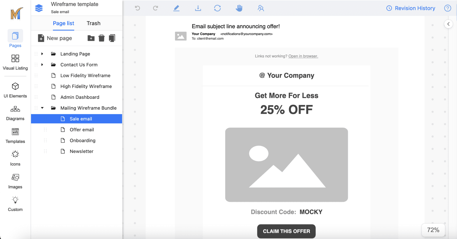 7 Popular Easily Customizable Wireframe Templates That You Must Know ...